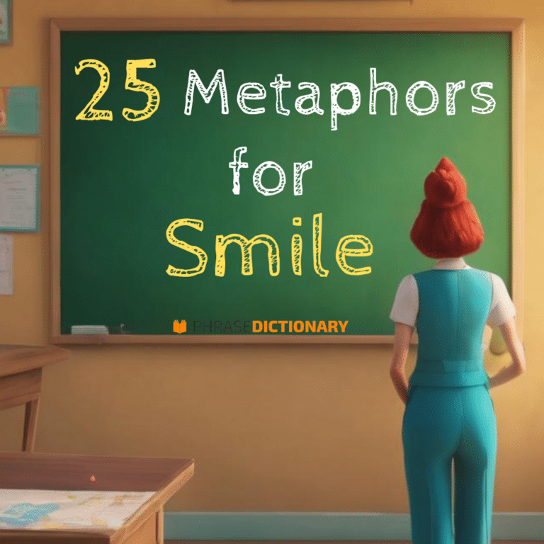 25 Metaphors for Smile