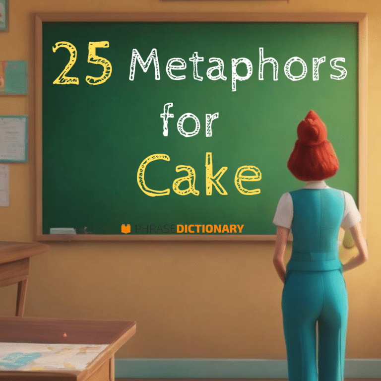 25 Metaphors for Cake