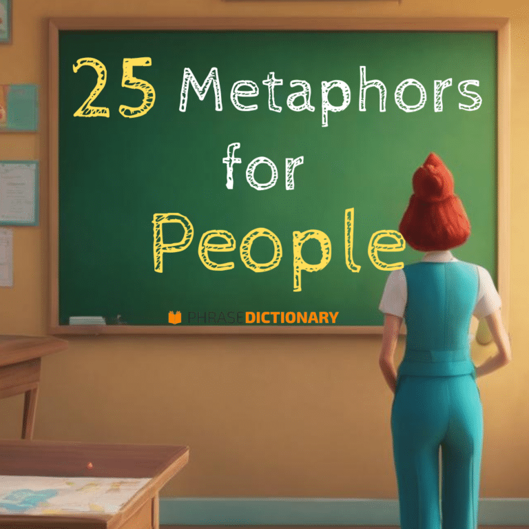 25 Metaphors for People