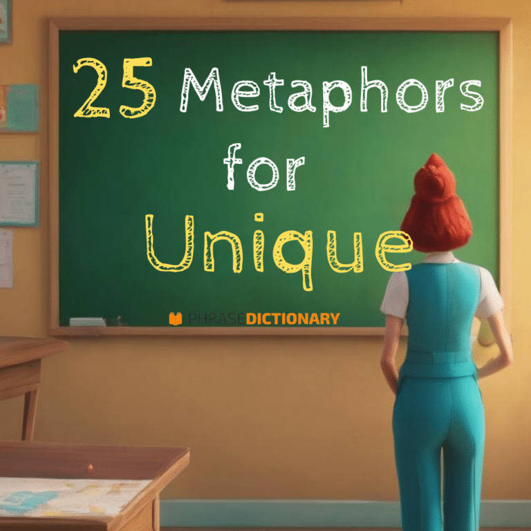 25 Metaphors for Unique
