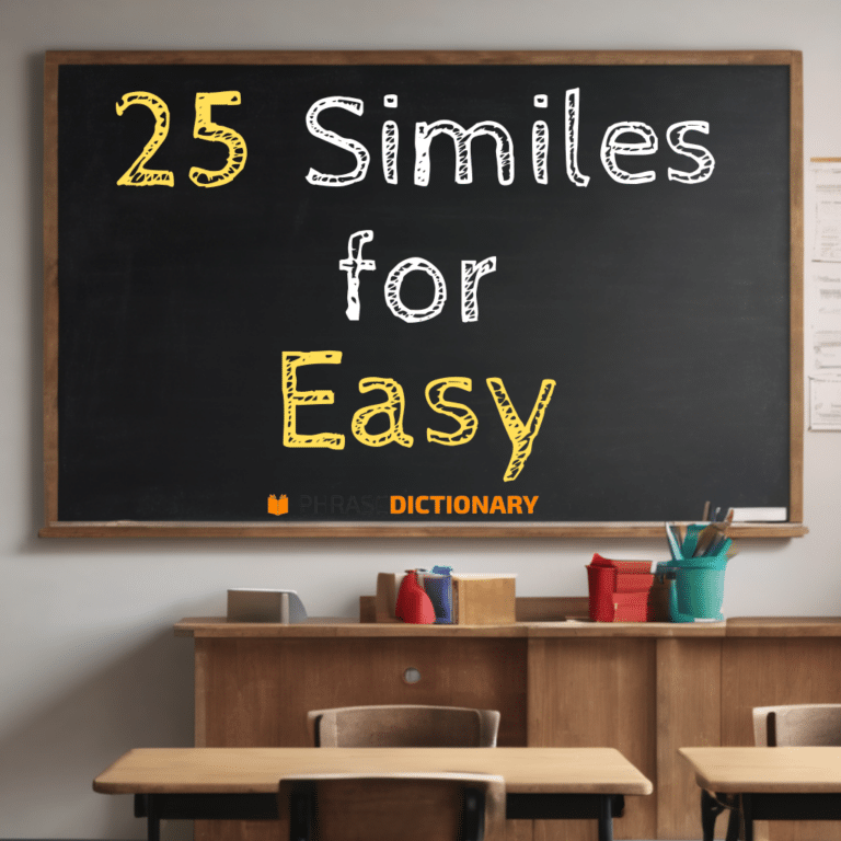 25 Similes for Easy