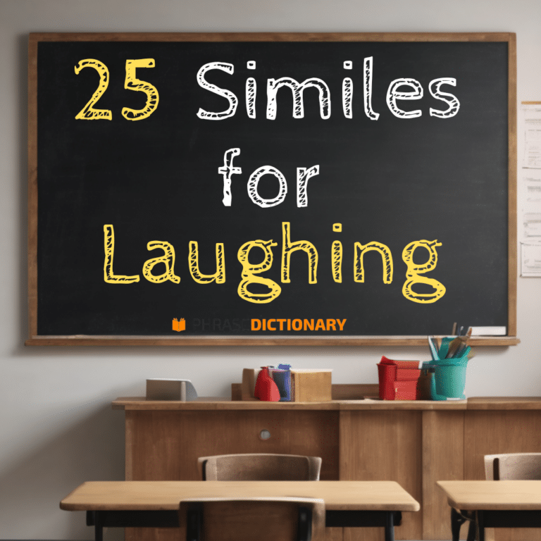 25 Similes for Laughing