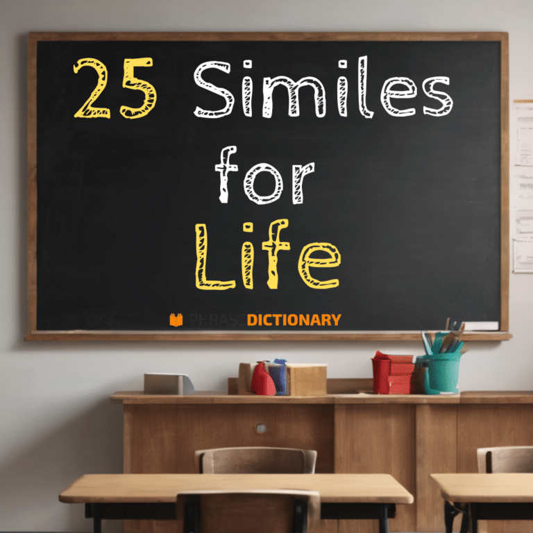 25 Similes for Life