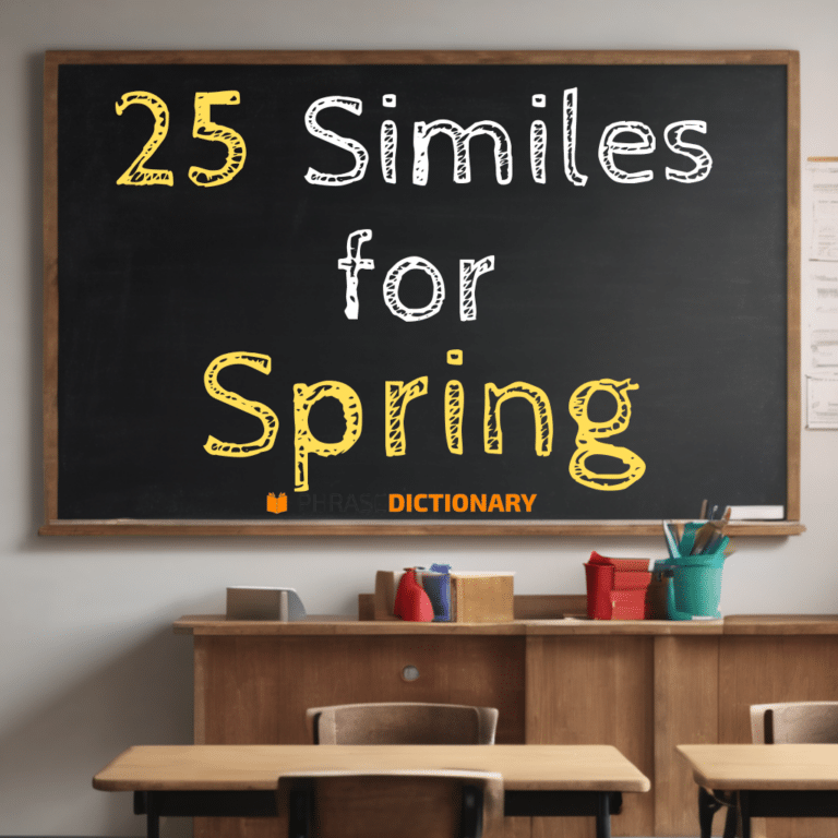 25 Similes for Spring