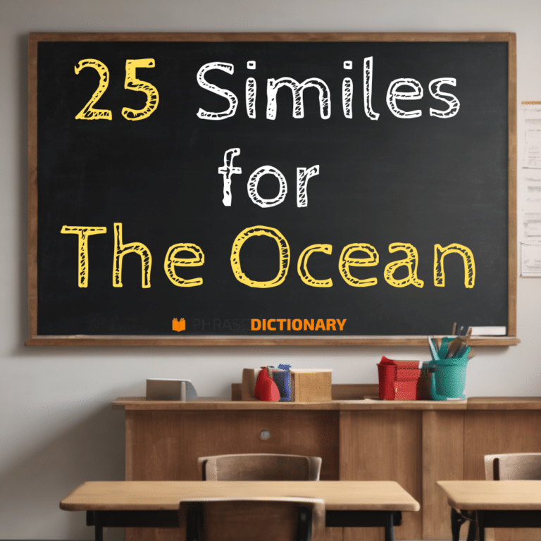 25 Similes for the Ocean