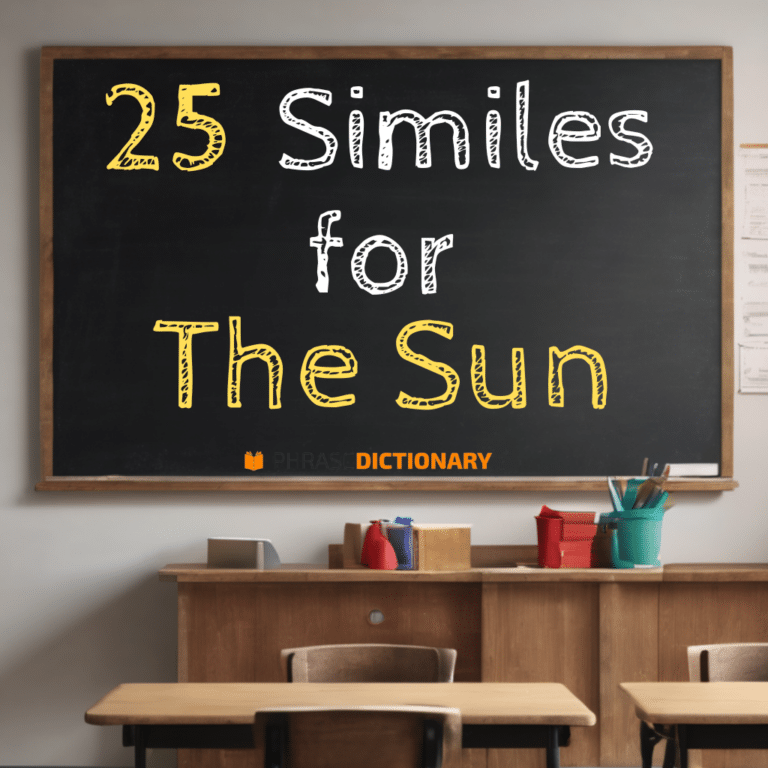 25 Similes for Sun
