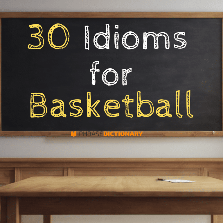 30 Idioms for Basketball