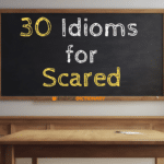 30 Idioms for Scared